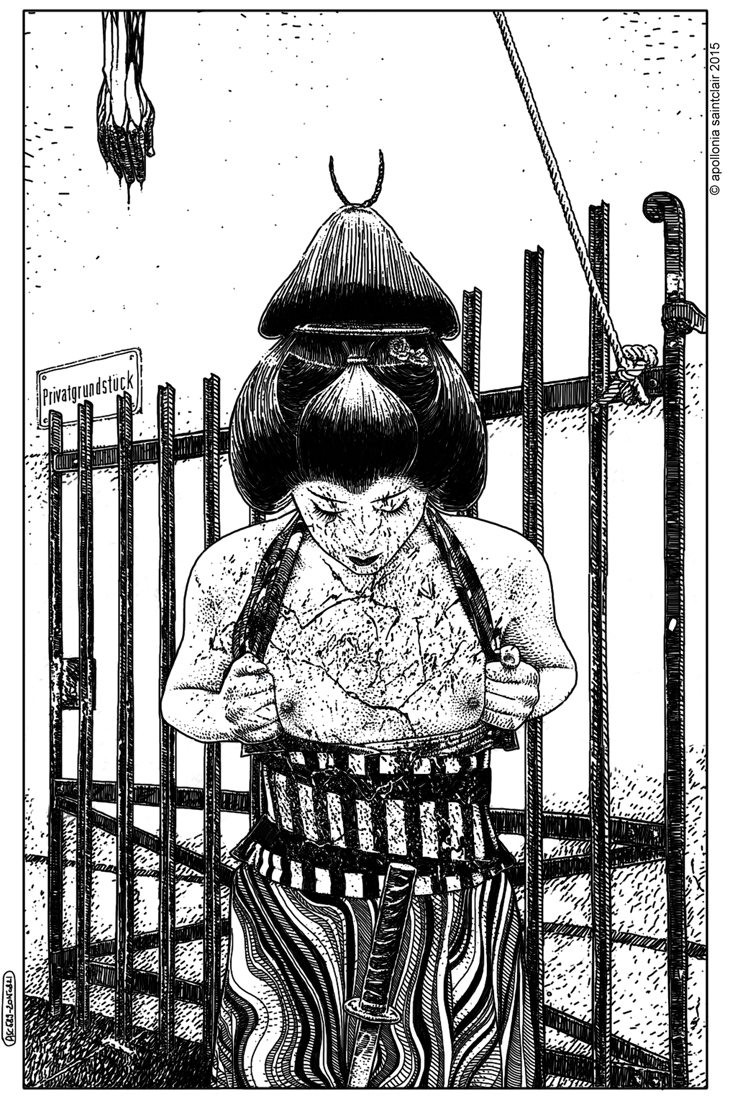 SELECTED PERSONAL DRAWINGS (2015) – Apollonia Saintclair