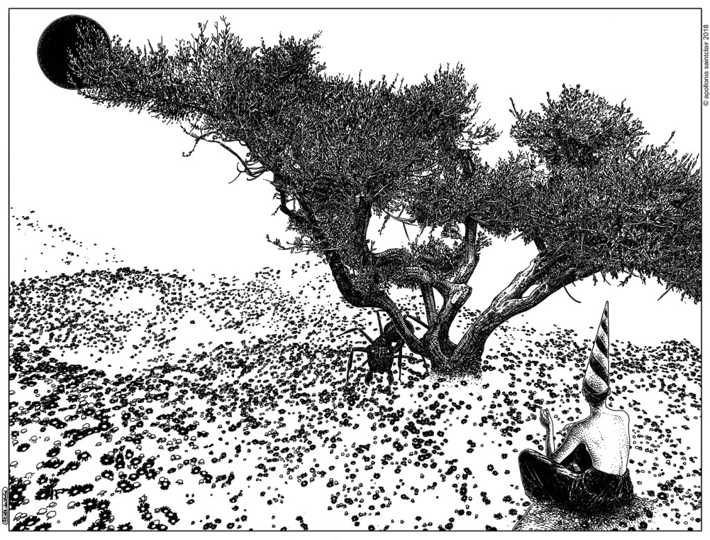 Selected personal drawings (2018) – Apollonia Saintclair