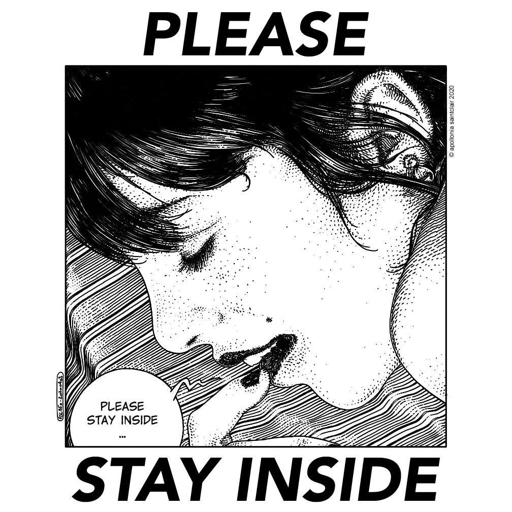 Please stay inside #2 – Apollonia Saintclair
